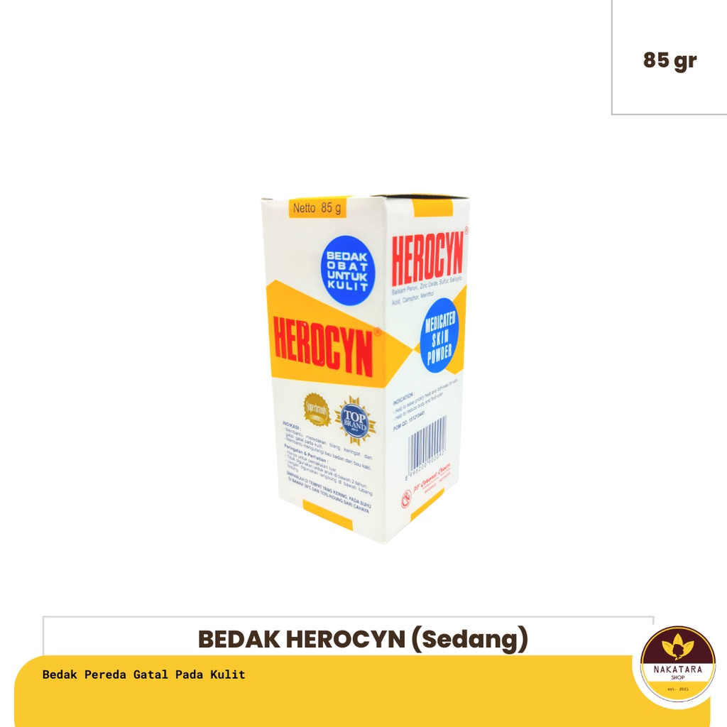 Jual BEDAK HEROCYN UKURAN 85 GRAM (SEDANG) | Shopee Indonesia