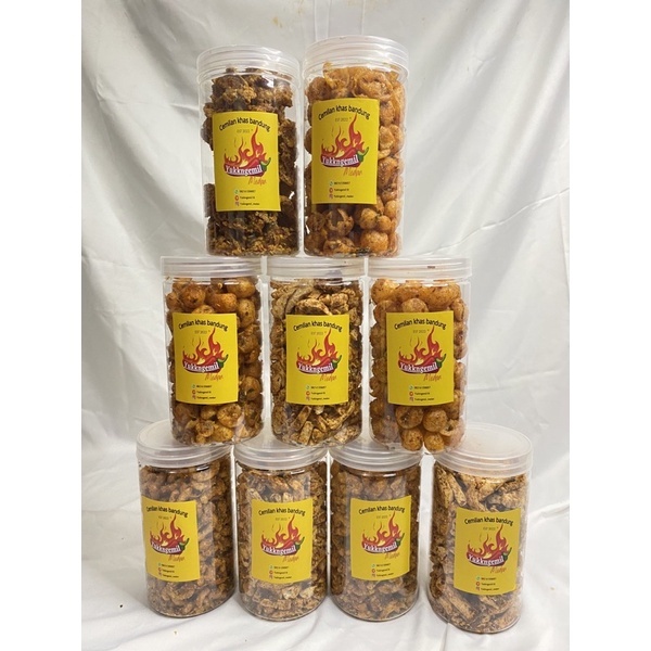 Jual ANEKA CEMILAN PEDAS KEMASAN TOPLES PREMIUM | Shopee Indonesia