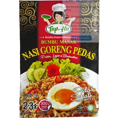Jual Bumbu Pasta Nasi Goreng Pedas 50gr TopHo | Shopee Indonesia