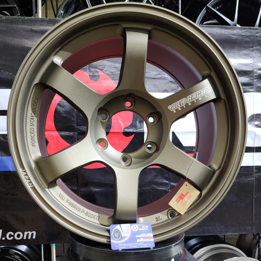 Jual Velg Mobil TE37 PROGRESSIVE FF R18 x 9 Pcd 6 x 139.7 ET 0 | Shopee ...