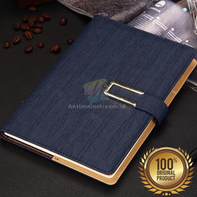 Jual NOTEBOOK AGENDA KULIT UKURAN A5 | BUKU CATATAN KERJA COVER KULIT ...