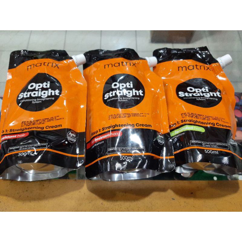 Jual Matrix Opti Straight 500ml || Obat Bonding & Pelurus Rambut ...