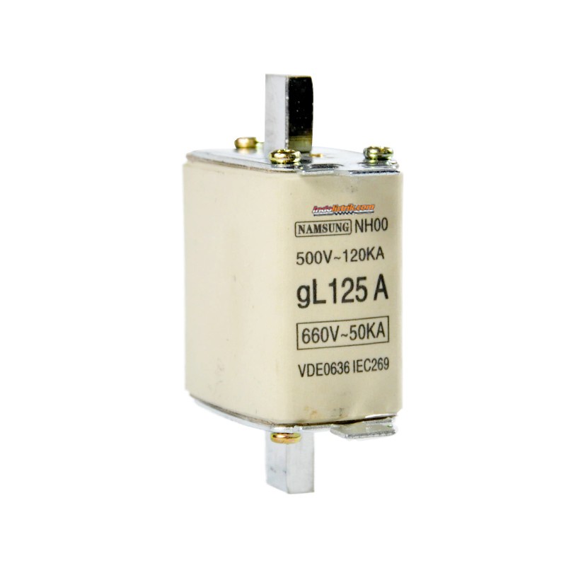 Jual NH Fuse Size 00 125A Namsung NH00 gL 125 Ampere 660V | Shopee ...