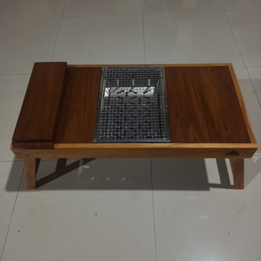 Jual Meja Camping Lipat IGT ( iron Grill Table) Kayu Jati " Best Seller ...