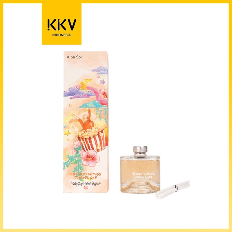 Jual KKV Alba Sol Reed Diffuser Pengharum Ruangan Aromaterapi Milky ...