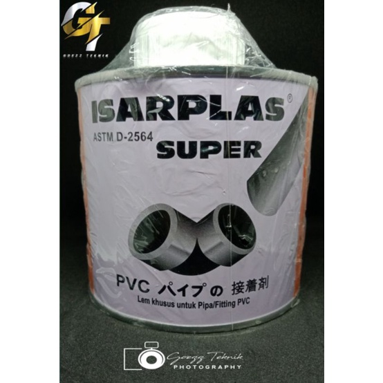 Jual LEM PIPA ISARPLAS KUAS 400GRM / LEM PIPA ISARPLAS KUAS / LEM PVC ...