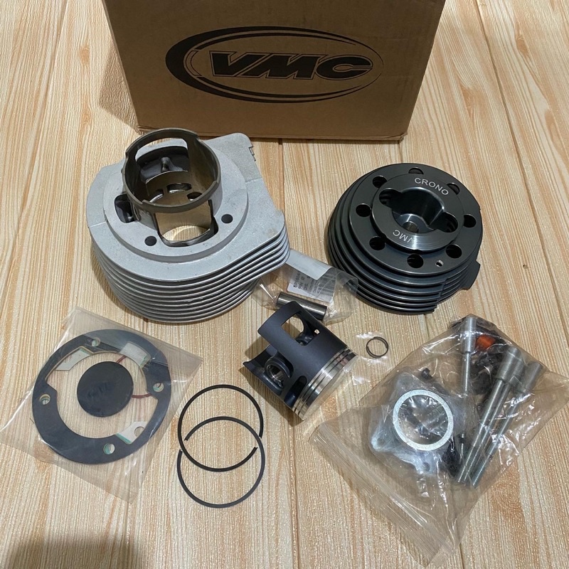 Jual silinder blok block set VMC CRONO 187 cc vespa largeframe px excel ...