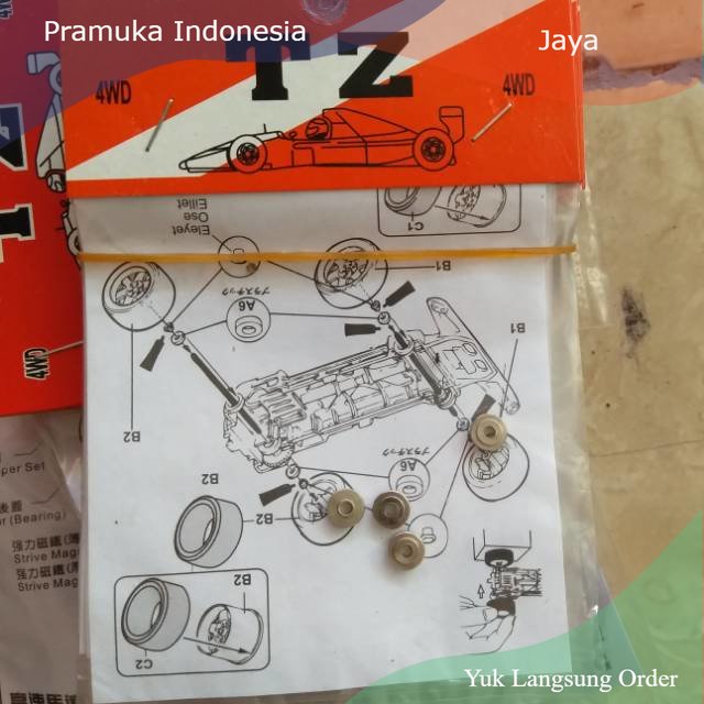 Jual Ready Busing roda tamiya isi 4 biji Semarang Jawa Tengah | Shopee ...