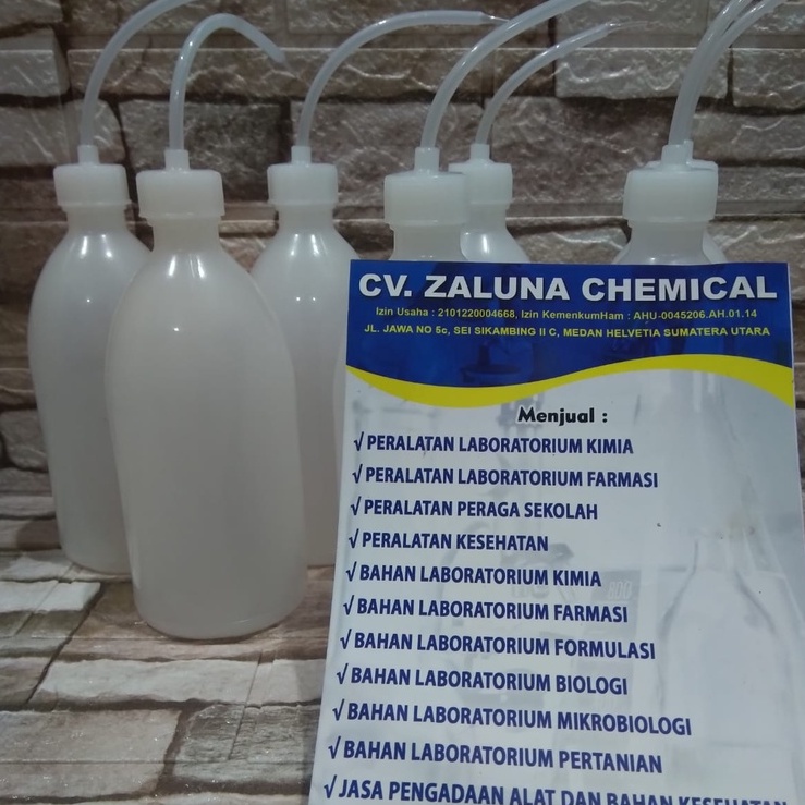 Jual Botol semprot / washing bottle / botol aquadest / wash bottle 500 ...