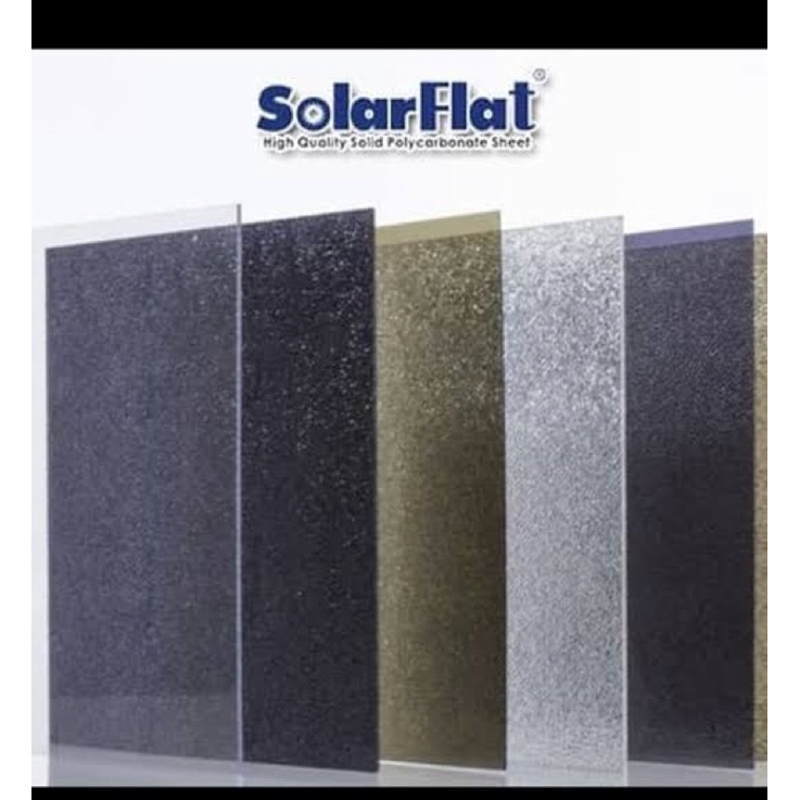 Jual Atap polycarbonate Solartuff Solid / Solarflat 3mm - Harga per ...