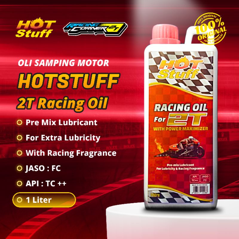 Jual Oli Racing 2T Hotstuff (1 Lt) | Shopee Indonesia
