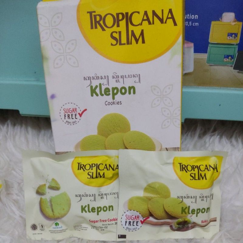 Jual Tropicana slim klepon cookies eceran/bijian/satuan pcs | Shopee ...