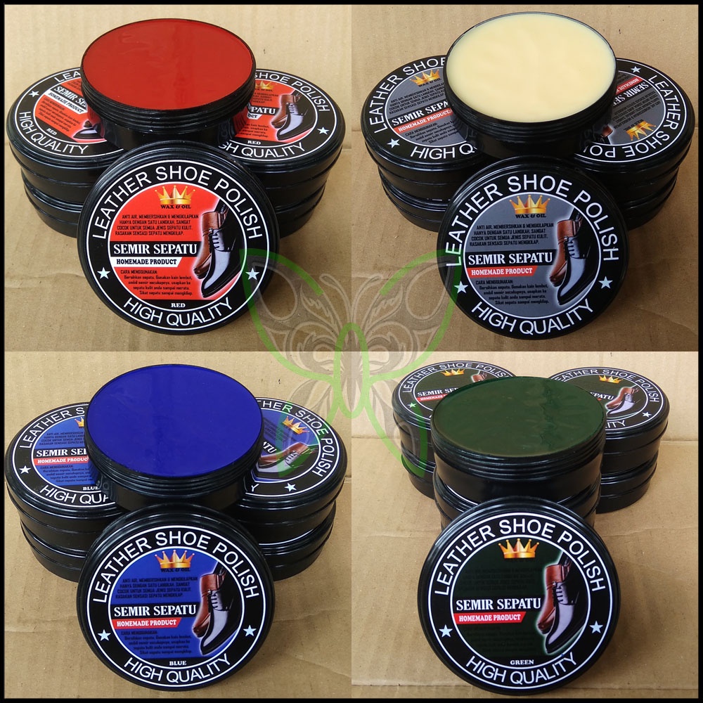 Jual Semir Sepatu Kulit Murah 100g - Homemade All Color 100gr | Shopee ...