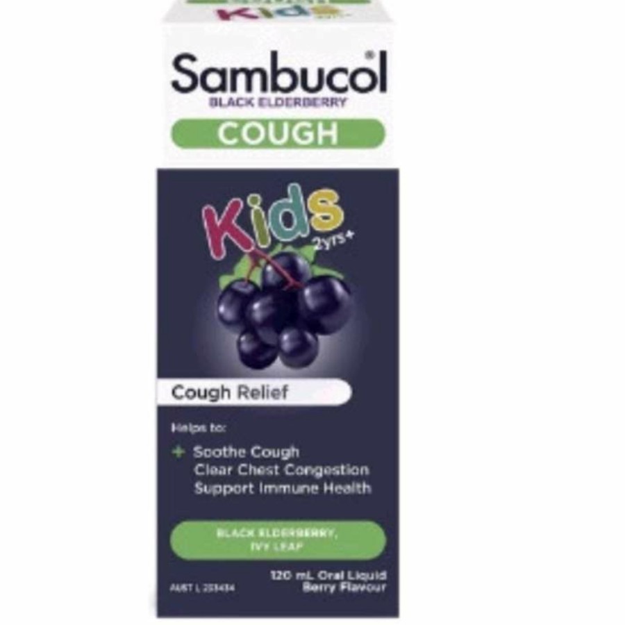 Jual Sambucol Kids Cough Relief Obat Batuk Cough Relief Made In AUS ...