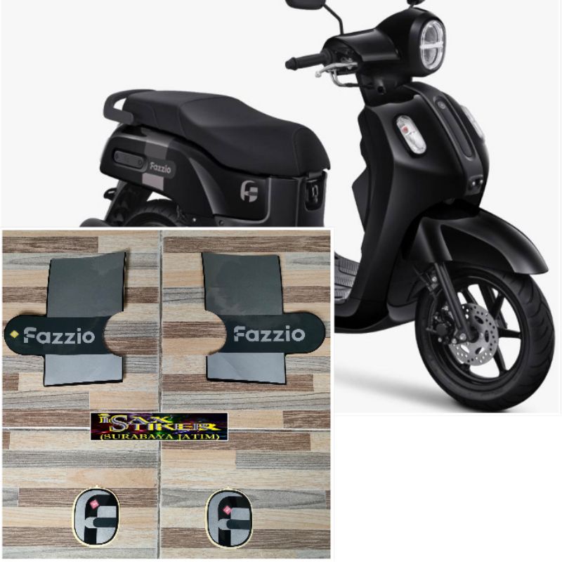 Jual striping original Yamaha Fazzio hitam black tahun 2022 2023 ...