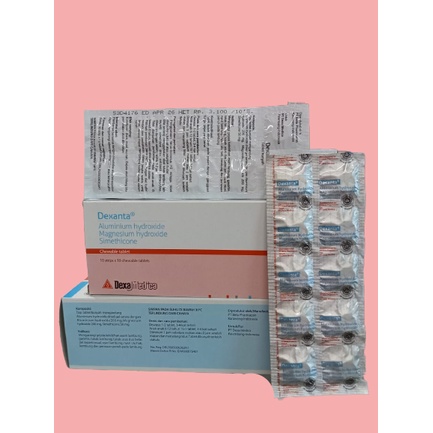 Jual DEXANTA TABLET PER BOX ISI 10 STRIP | Shopee Indonesia