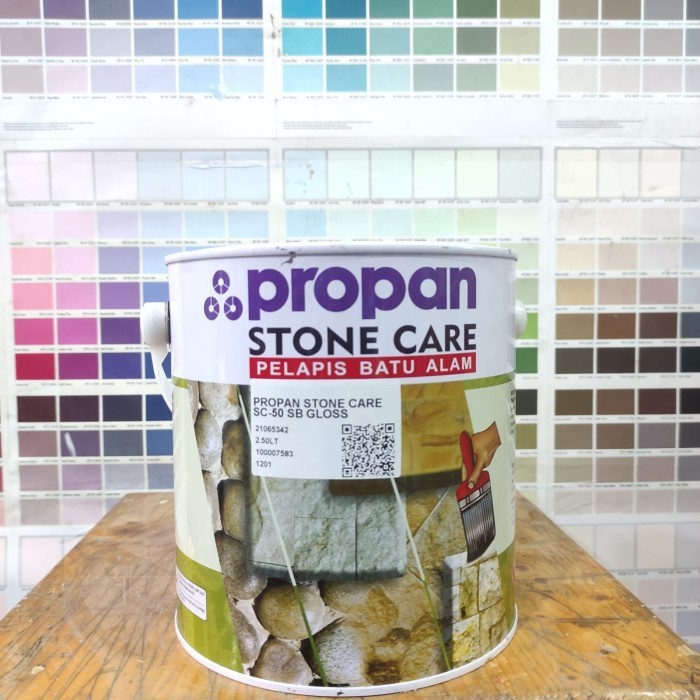 Jual Propan Stone Care 2.5L Cat Pelapis Dinding Batu Alam CLEAR GLOSS ...