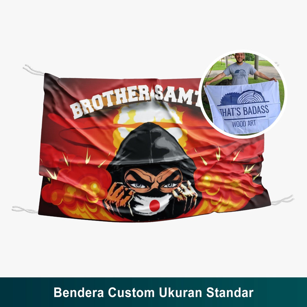 Produk Bendera Custom | Shopee Indonesia