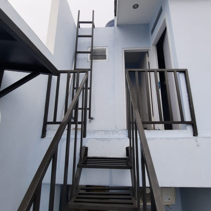 Jual Tangga monyet tangga toren tangga dak 5m hollow | Shopee Indonesia