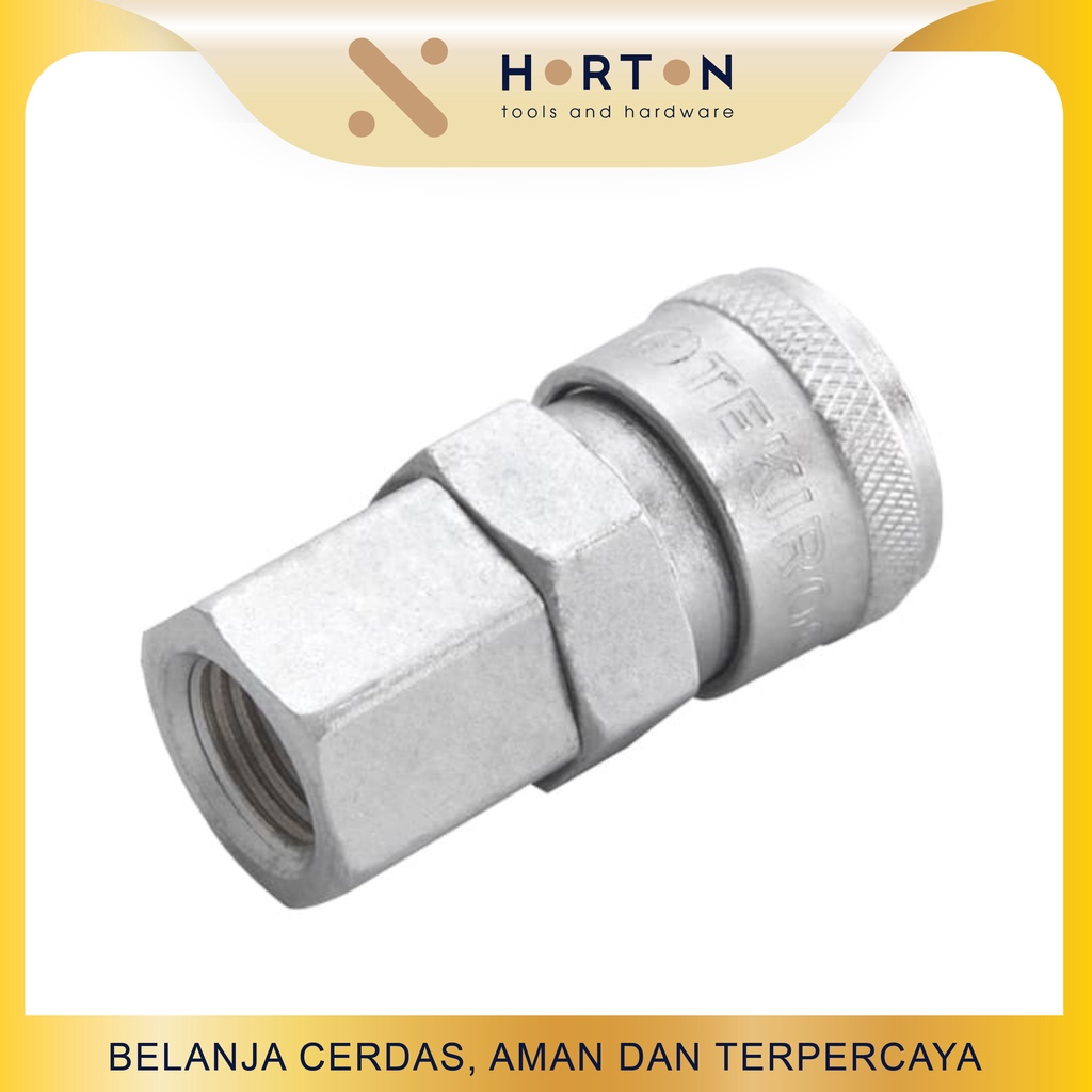 Jual TEKIRO-Quick Coupler Angin SF 30 Two Touch/Sambungan Selang Angin ...