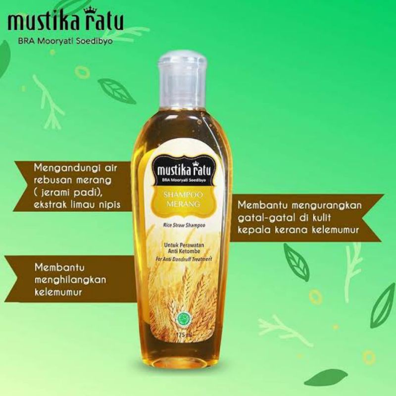 Jual Sampo Merang Mustika Ratu - 175 mL | Shopee Indonesia