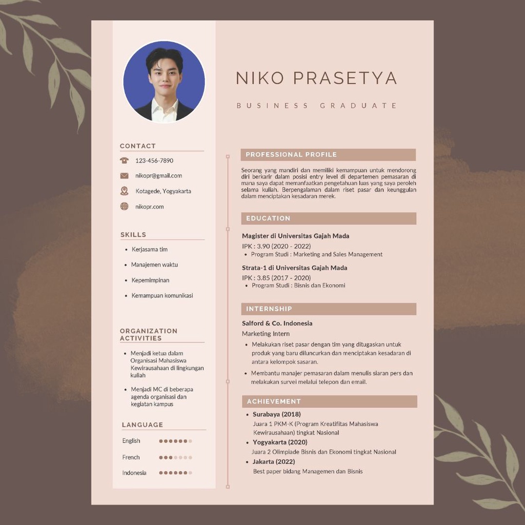 Jual Jasa Pembuatan CV / Curriculum Vitae | Desain CV | Lamaran Kerja ... Jual Jasa Pembuatan CV / Curriculum Vitae | Desain CV | Lamaran Kerja ...