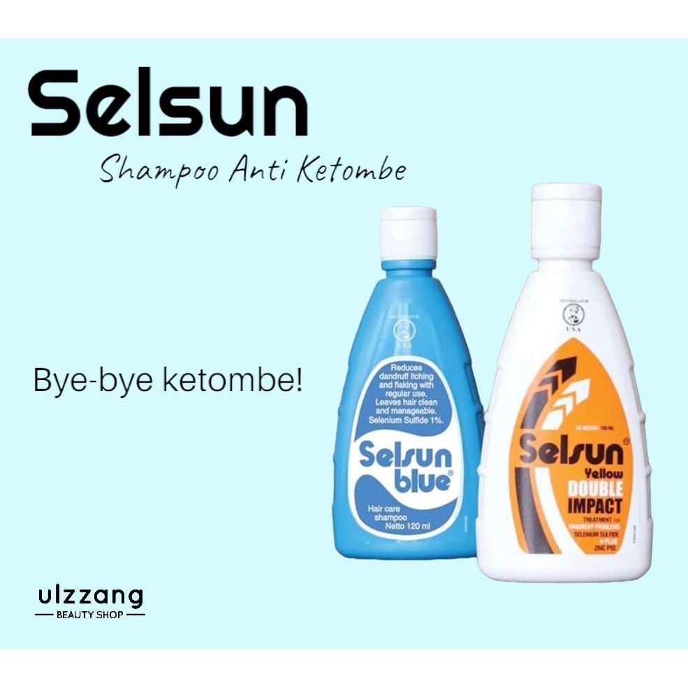 Jual Selsun Shampoo Anti Ketombe Selsun Blue 120Ml Shampoo Anti Dandruff Sampo Anti Ketombe ...
