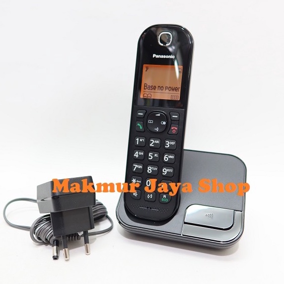 Jual Telepon Tanpa Kabel Panasonic / Telepon Wireless Panasonic KX-TGC410 - Hitam | Shopee Indonesia