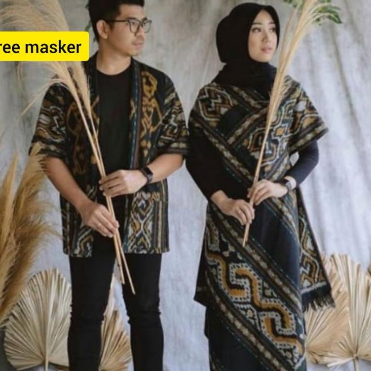 Jual Recomended set couple tenun prewedding baju tenun baju etnik ...