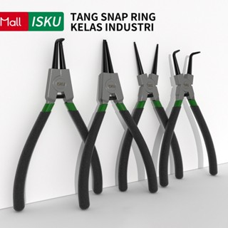 Jual ISKU Tang Ring Snap 7 inch Tang Circlip/Tang Penjepit Bengkok Tang ...