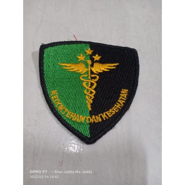 Jual logo dokpol badge dokpol bordir dokpol | Shopee Indonesia
