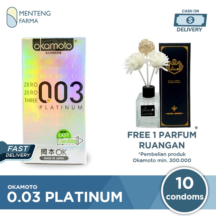 Jual Kondom Okamoto 003 Platinum - Isi 10 | Shopee Indonesia