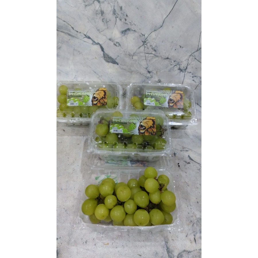 Jual Anggur shine muscat MIKA atau TRAY / harga per pack | Shopee Indonesia