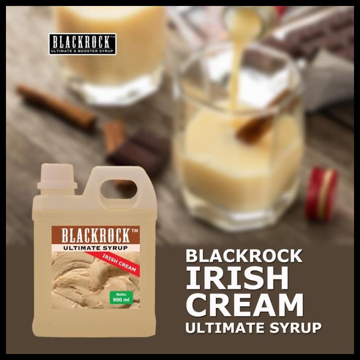 Jual Sirup Blackrock Irish Cream Ultimate Syrup 900 Ml | Shopee Indonesia