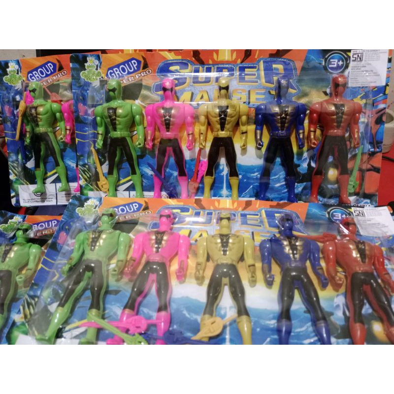 Jual Mainan Robot Power Rangers Ada Pedang Mainan Anak Action Figure ...