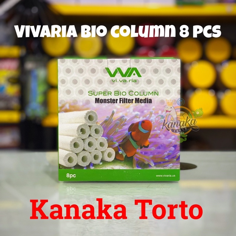 Jual Vivaria Super Bio Column 8 Pcs Media Biologis Media Filter ...
