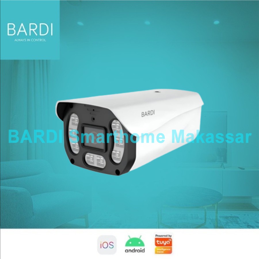 Jual BARDI IP Camera Outdoor CCTV POE Statis IP67 4MP Smart WiFi ...