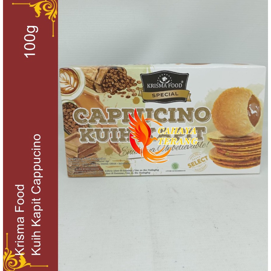 Jual Krisma Food Cappucino Kuih Kapit Semprong Singapura 100 gr 100gr ...