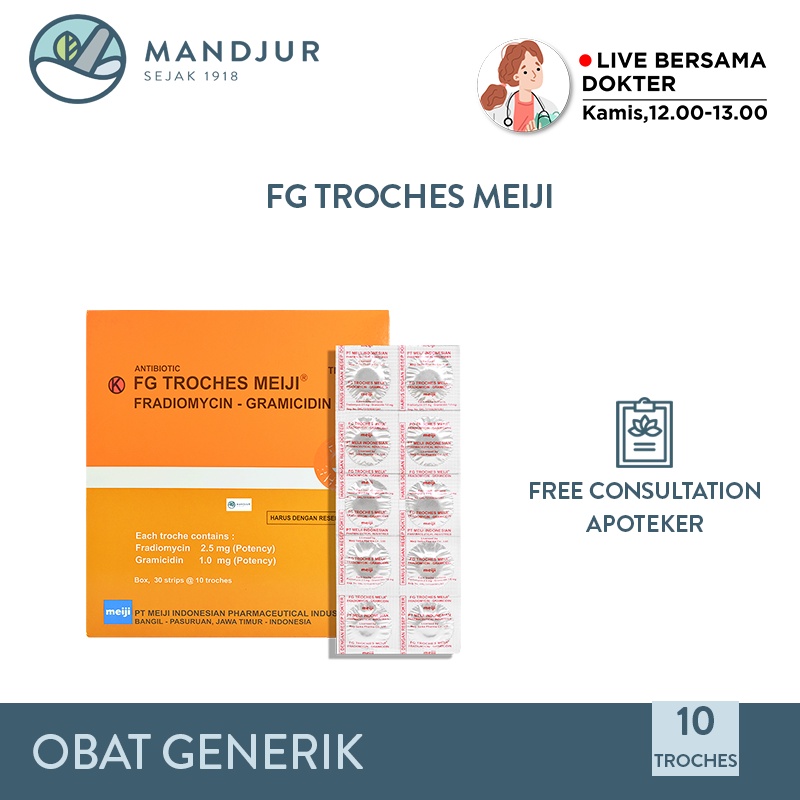 Jual Tablet Hisap FG Troches | Shopee Indonesia