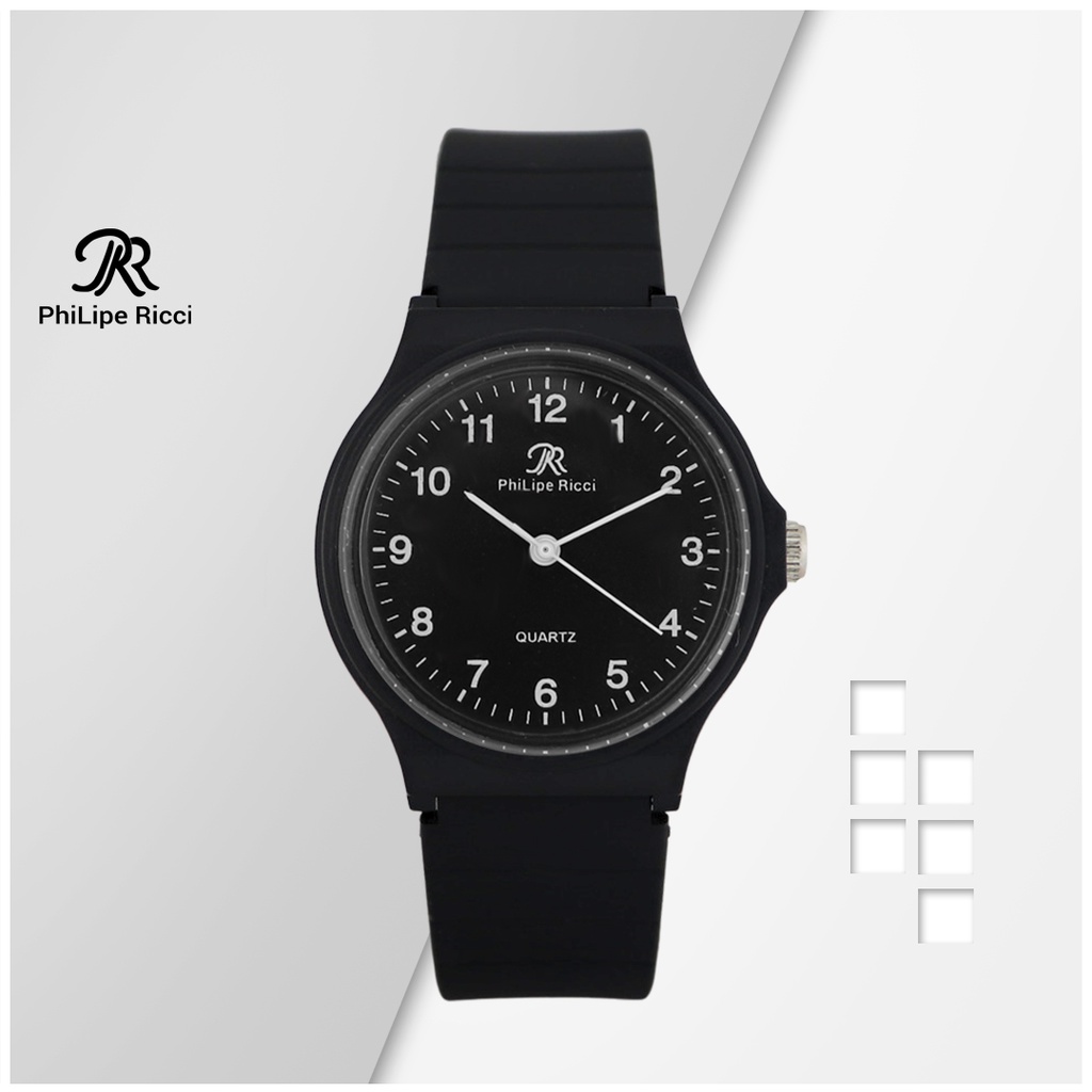 Jual PhiLipe Ricci Jam Tangan Unisex Kecil Pria Dan Wanita Analog Tahan ...