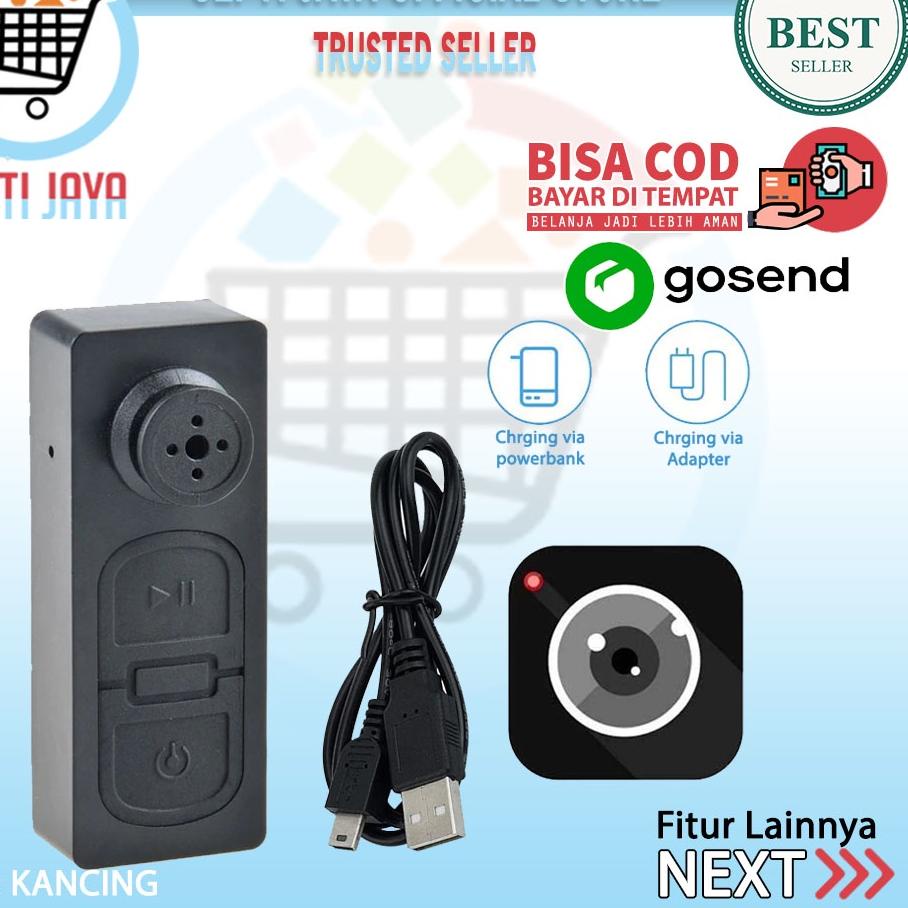 Jual SALE!!Kamera Mini HD Button Dv Spy Camera bentuk Kancing Baju lens ...
