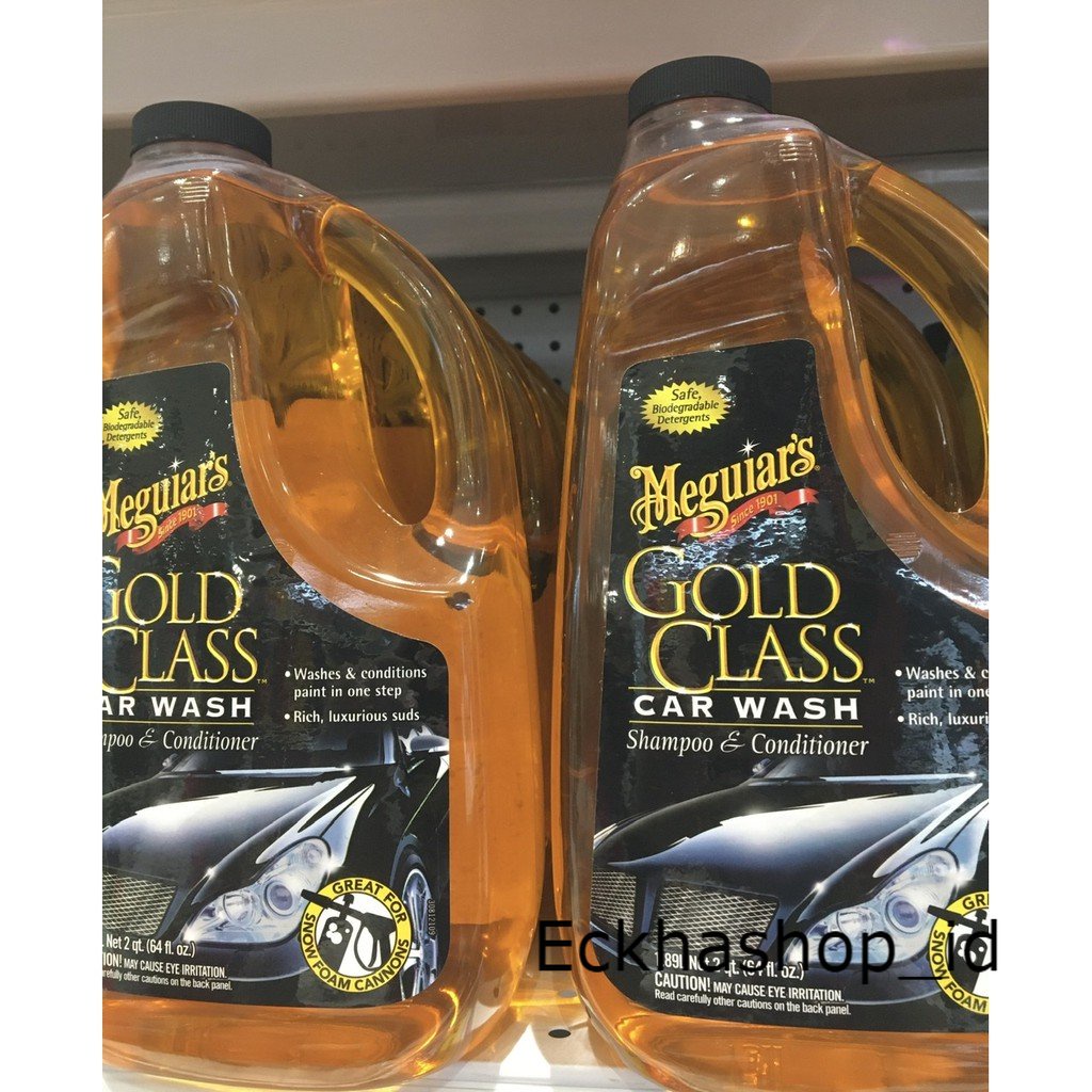 Jual Meguiars gold class car wash / shampoo & conditioner / sampo mobil ...
