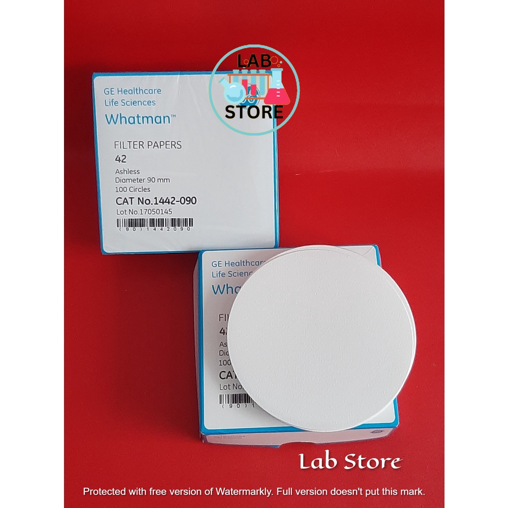 Jual Kertas Saring Whatman No 42 / Kertas Saring Laboratorium Diameter 9 cm Per Lembar | Shopee ...