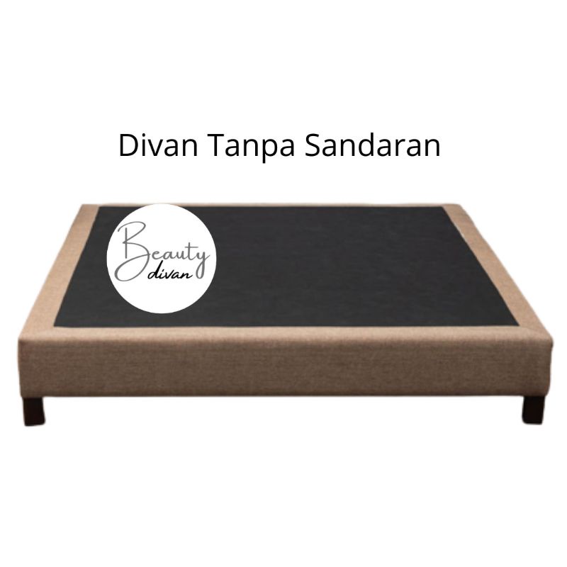 Jual Satu set Divan kasur Bahan Linen Tanpa sandaran set kasur/Dipan ...