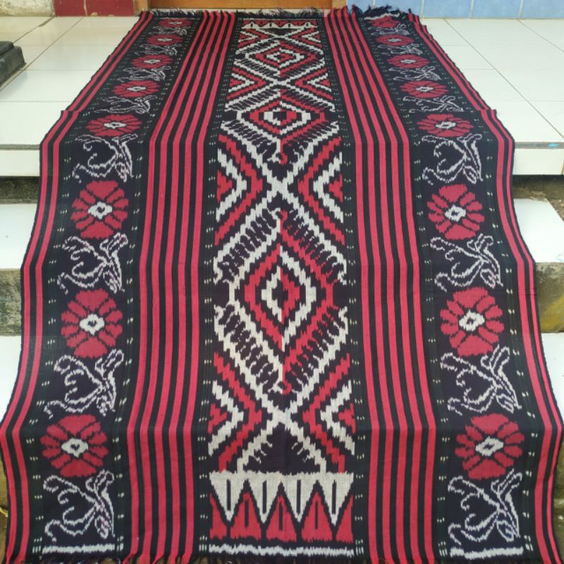 Jual kain tenun blanket jepara motif toraja NTT lombok sumba | Shopee Indonesia