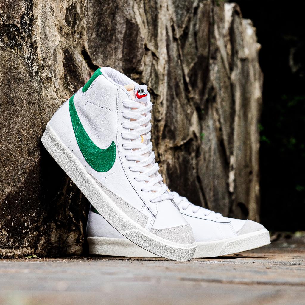Jual Sepatu Pria Nike Blazer Mid 77 Vintage White Gteen Original Made ...