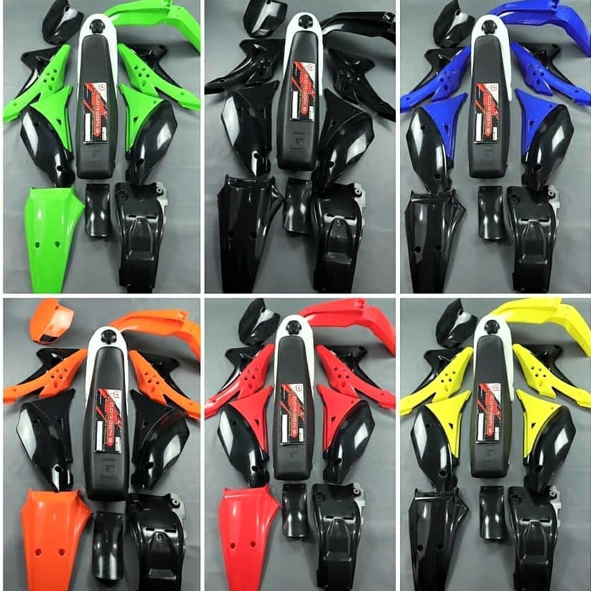 Jual BODY SET KLX 150 MERK GORDON ORIGINAL ( full set plus jok dan ...