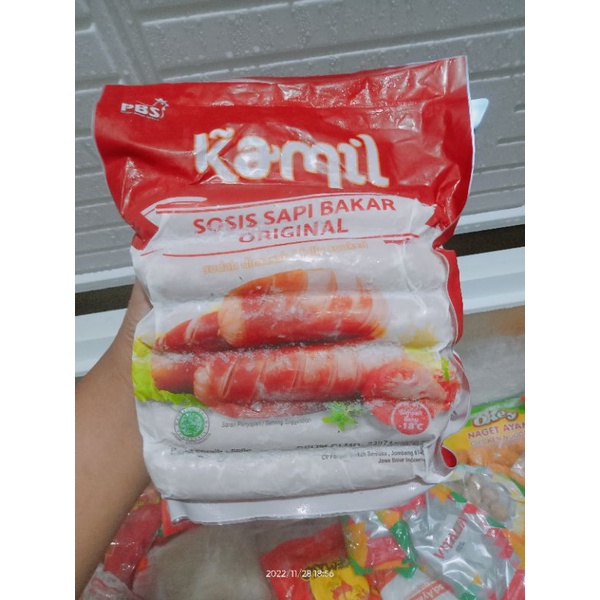 Jual Sosis Sapi Bakar KAMIL Isi 6 Frozen Food Balikpapan | Shopee Indonesia