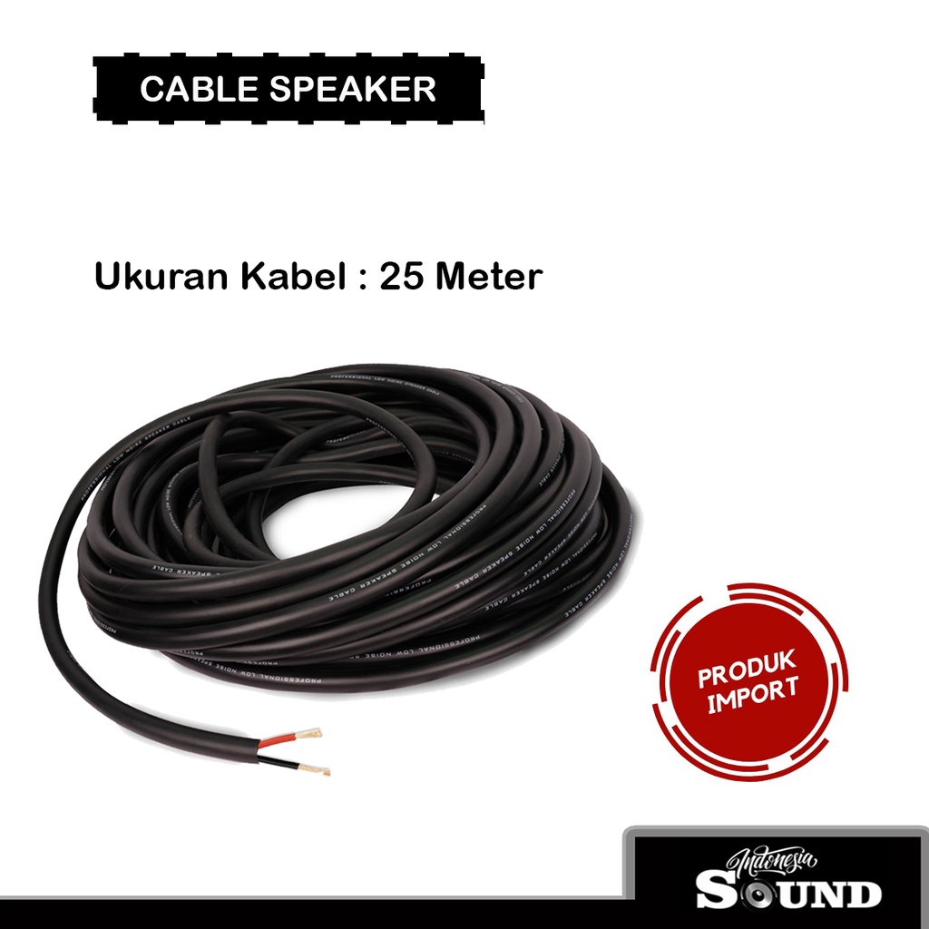 Jual Kabel Speaker 2 x 1,5mm Kabel Sound System Hight Quality | Shopee ...