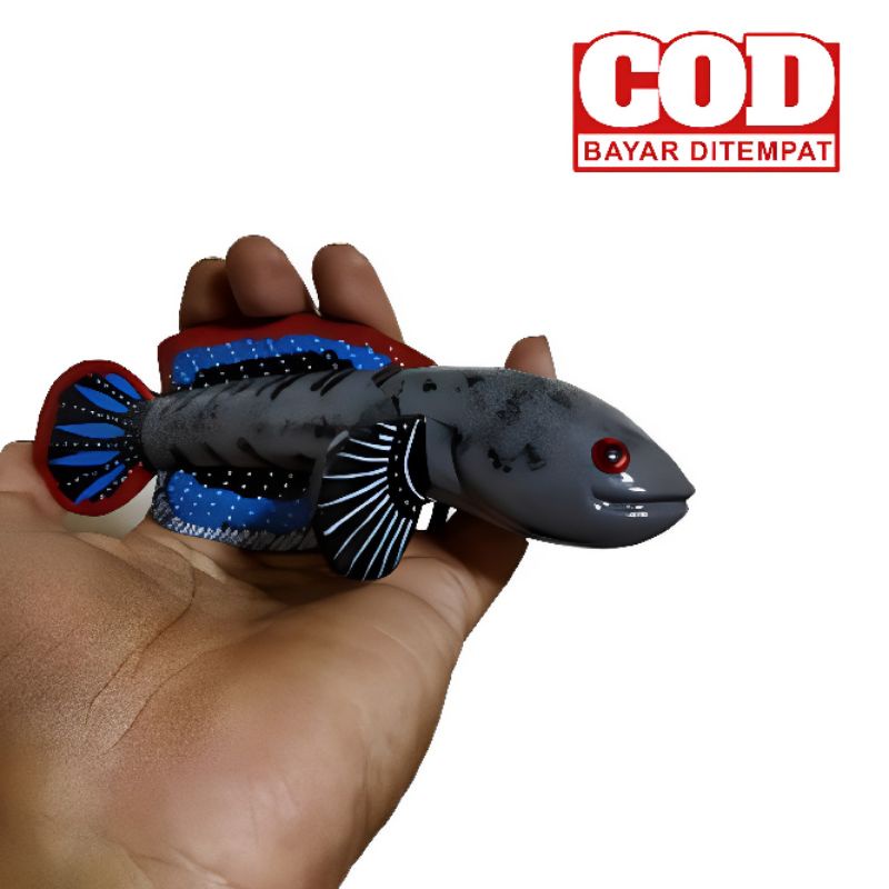 Jual patung wayang channa pardalis red mozaic | Shopee Indonesia